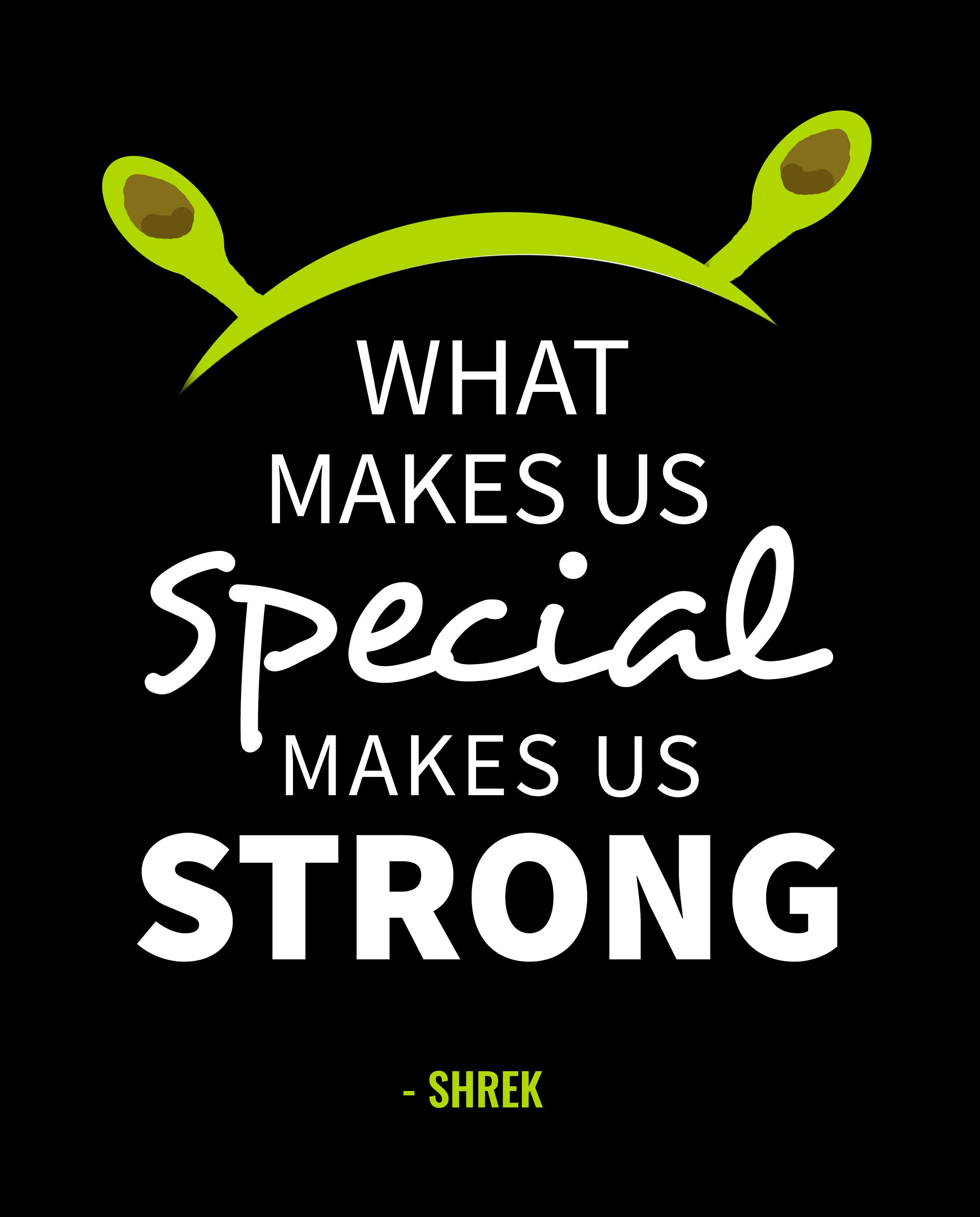 Shrek: Freak Flag Fly What Makes Us Special Musical Theatre | Etsy