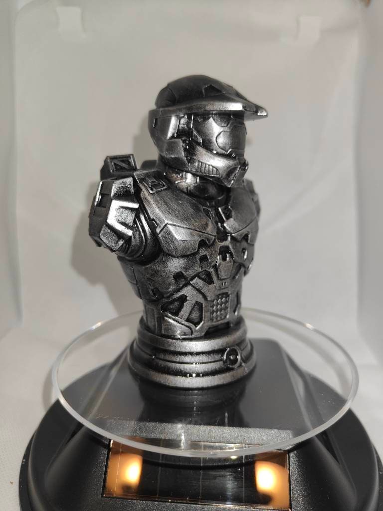 3D Printed Master Chief Bust - Etsy