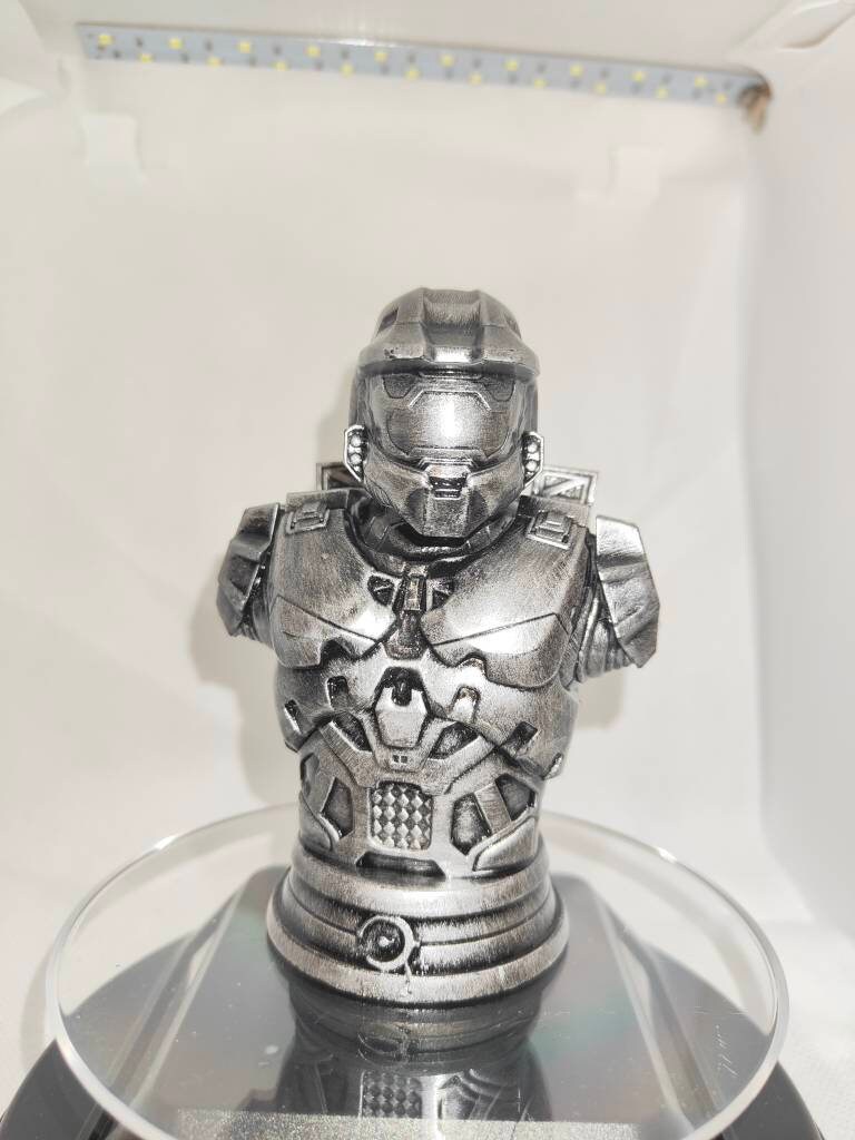3D Printed Master Chief Bust - Etsy