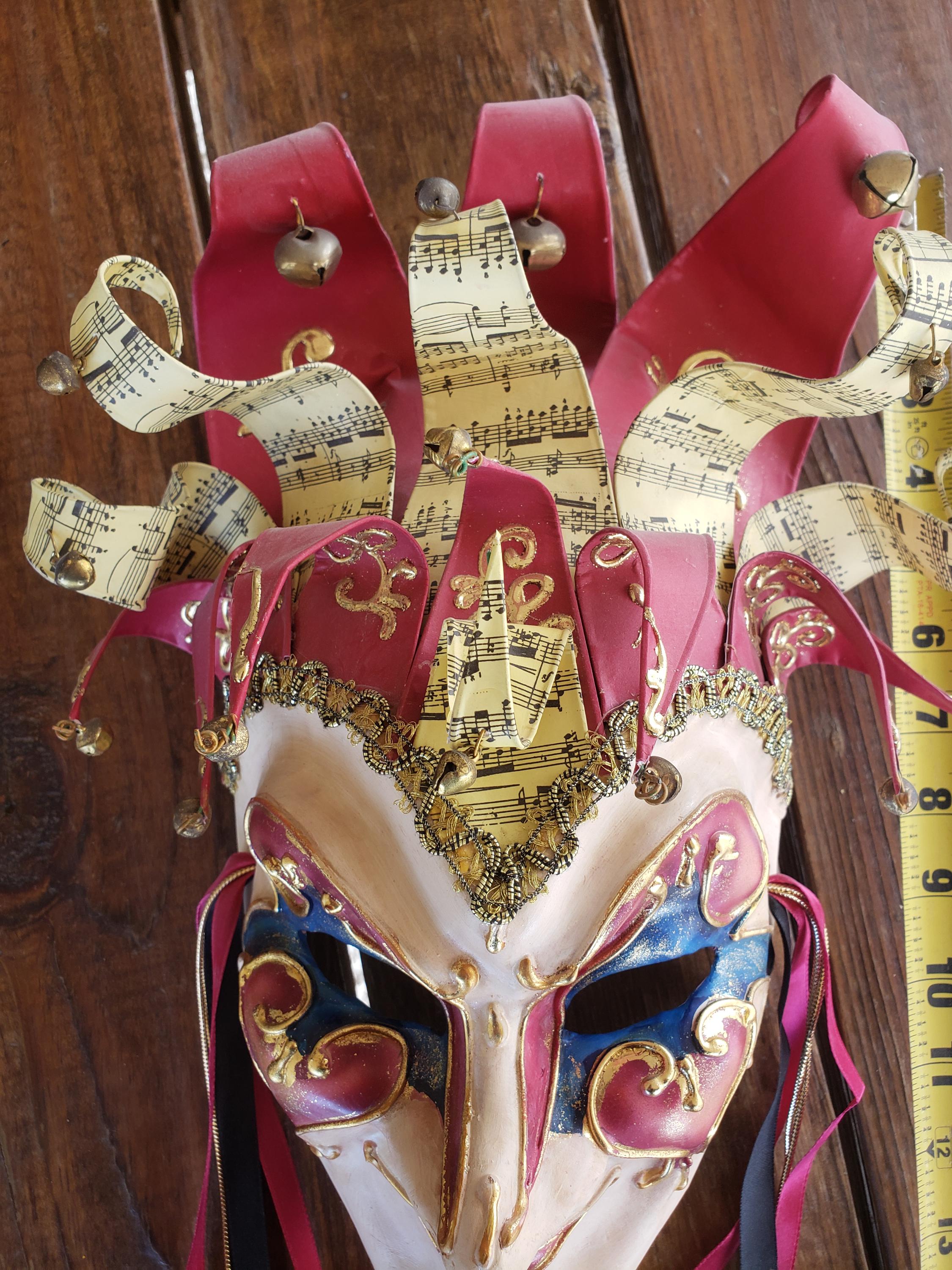 Vintage Venetian Style Mask | Italian Masquerade Mask | Elegant ...