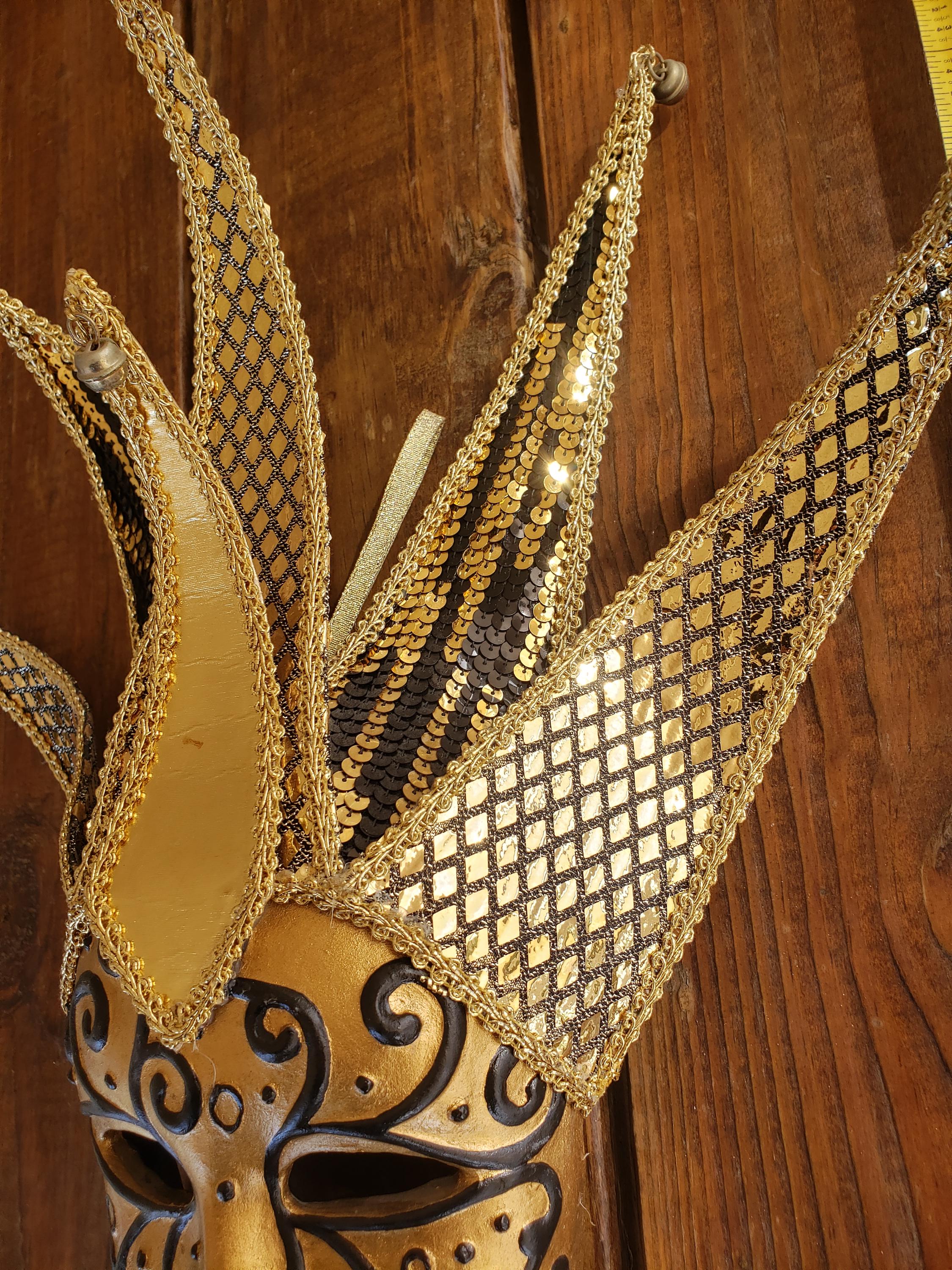 Handmade Vintage Venetian Mask | Italian Masquerade Mask | Elegant ...