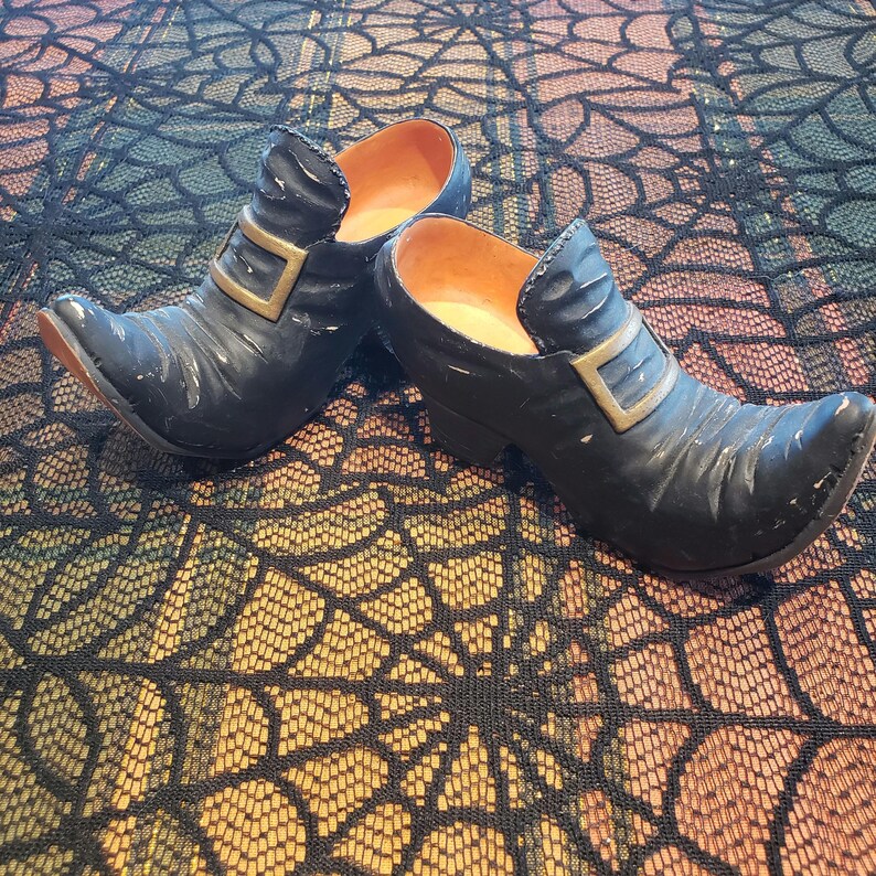 Vintage Halloween Witch Shoes - Etsy