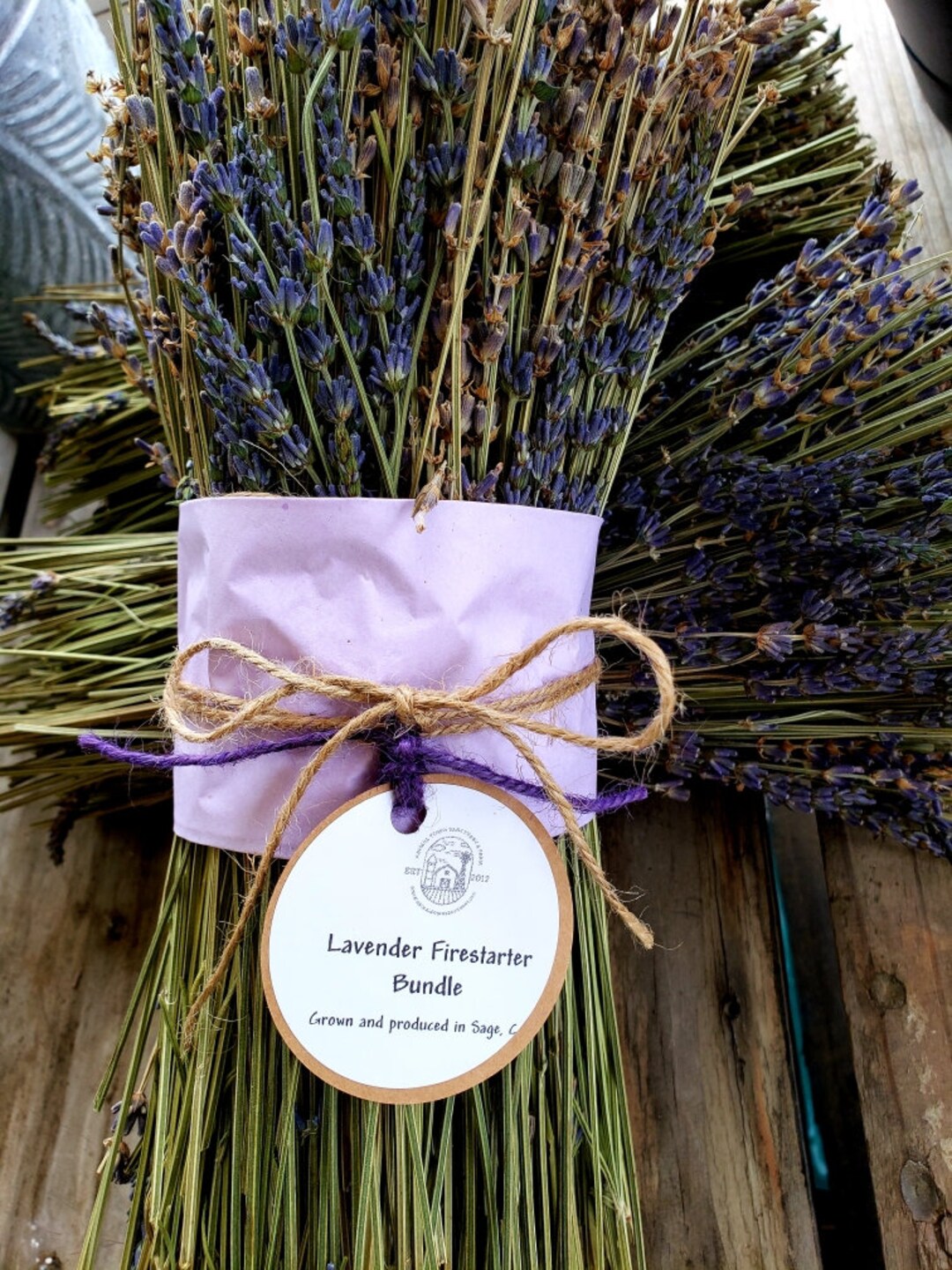 Lavender Fire Starter Bundle - Etsy
