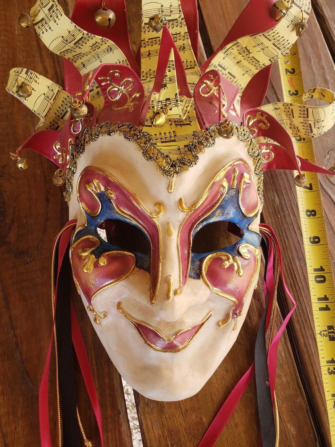 Vintage Venetian Style Mask | Italian Masquerade Mask | Elegant ...
