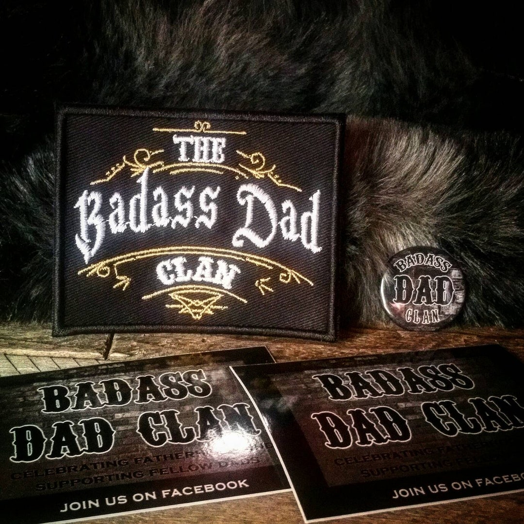 Badass Dad Clan Merch Bundle - BDC Patch, Stickers and Badge ...