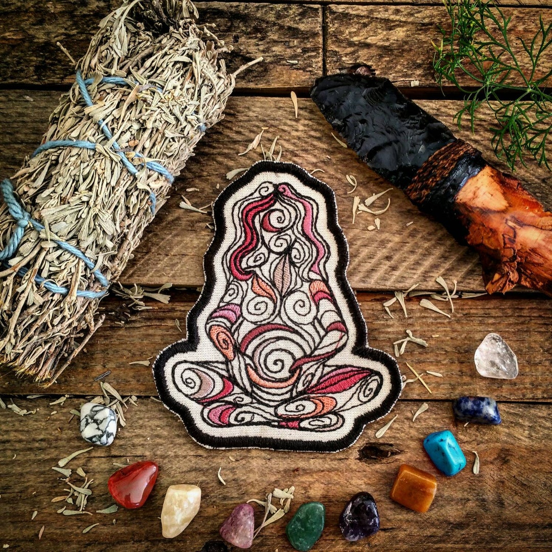Goddess Patch Fertility Magic Mother Maiden Crone Motherhood - Etsy
