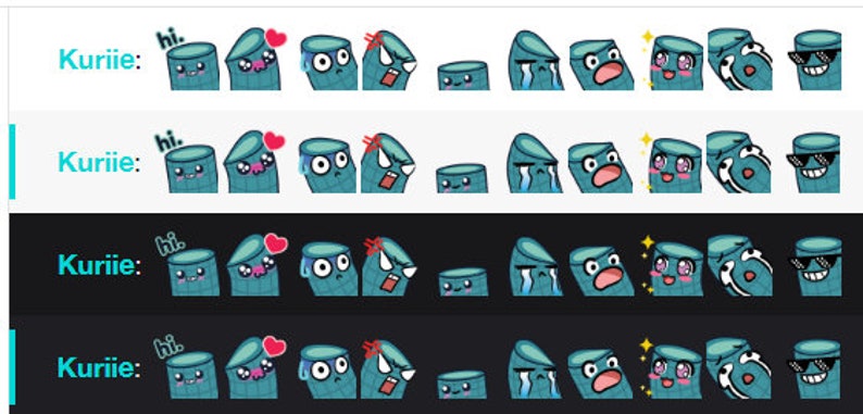 10 Cyl Variety 01 Emotes | Palia | Emotes BUNDLE | for Twitch / Youtube ...