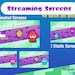 Splatoon Stream Overlay Package | Animated Screens | Overlays | Panels ...