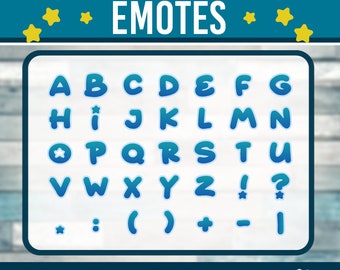 Discord Letter Emotes - Etsy