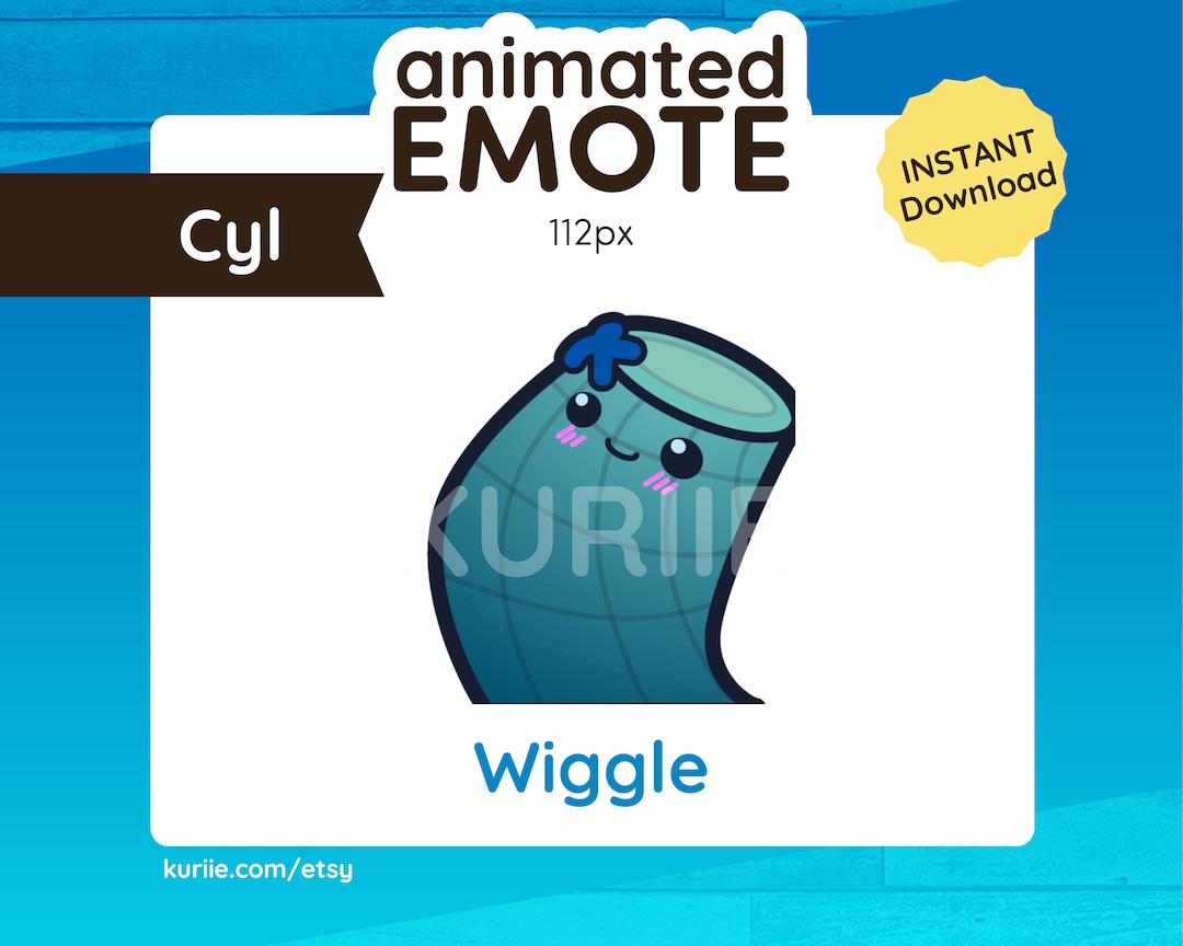 ANIMATED Cyl Emote "wiggle" | Palia | for Twitch / Youtube / Discord ...