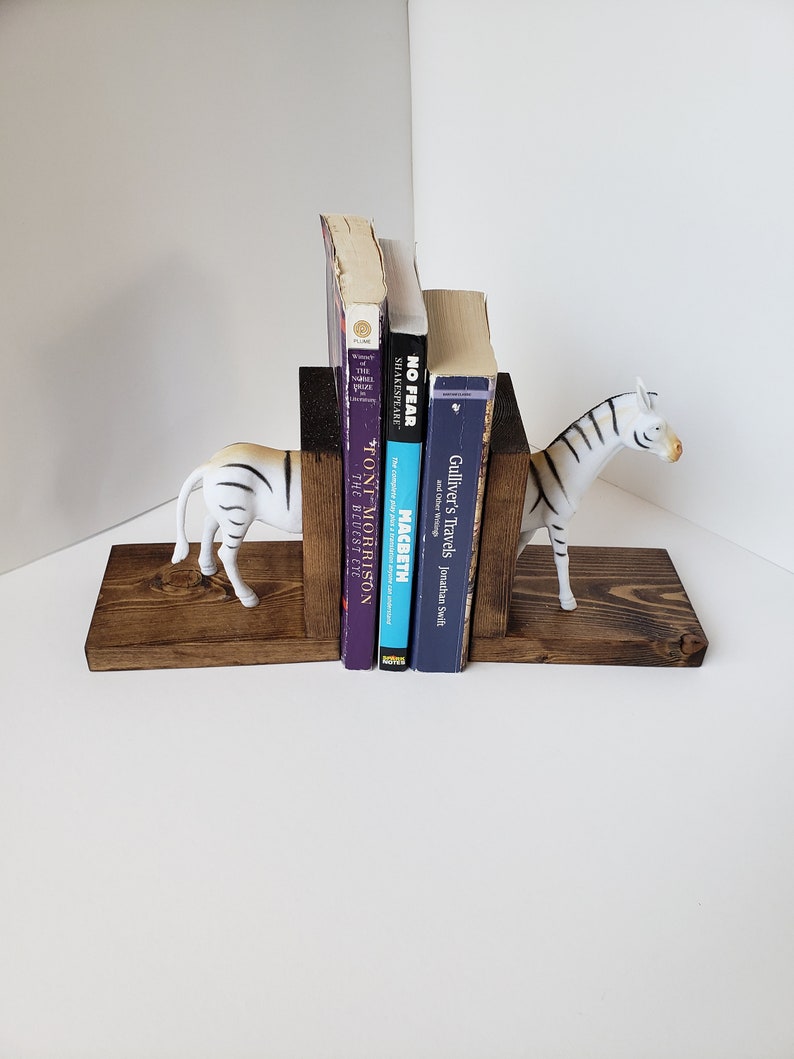 Safari Animal Bookend - Etsy