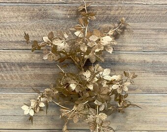 Gold Floral Spray - Etsy