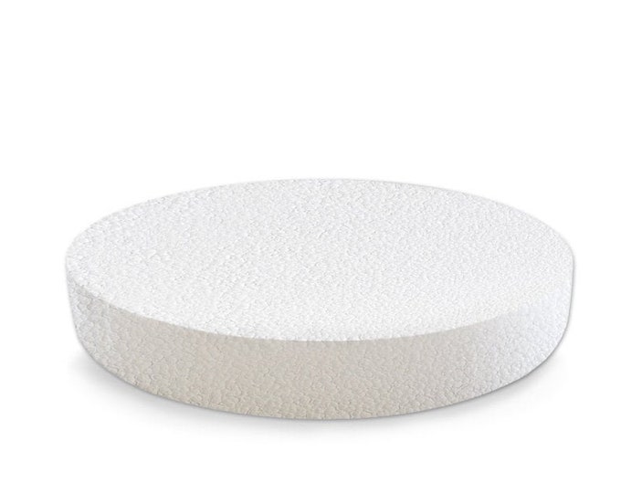 SALE 8 Inch Poly Foam Disc, Styrofoam Disc for Crafting, Wreath Making ...