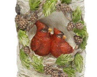Red Cardinal Candle - Etsy