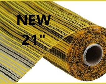 Black Deco Mesh | Etsy