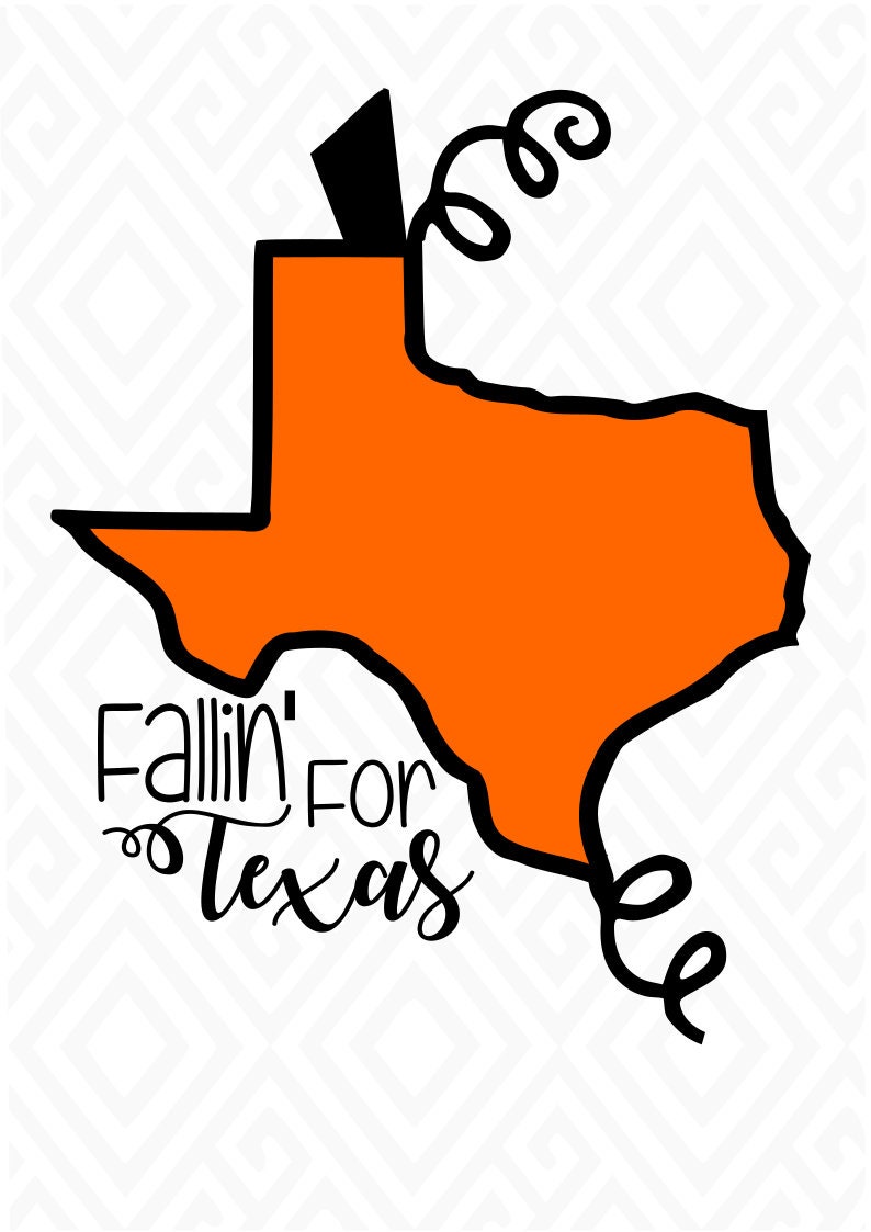 Texas Svg Texas Fall Svg Texas Fall T Shirt Svg SVG DXF | Etsy