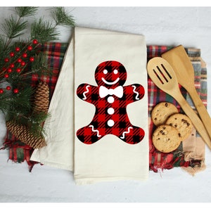 Christmas SVG, Buffalo Plaid Gingerbread Man SVG, Gingerbread Clip Art ...