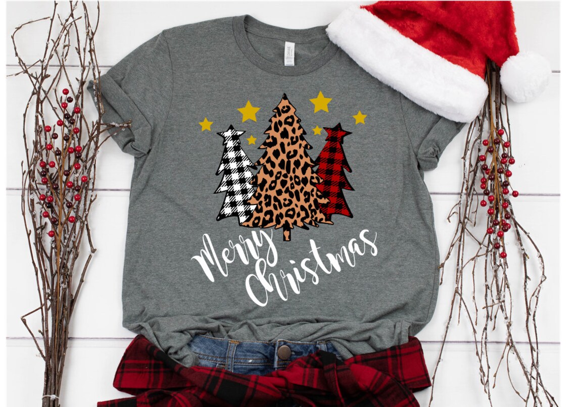 Buffalo Plaid Svg Leopard Print Svg Christmas Svg Christmas - Etsy