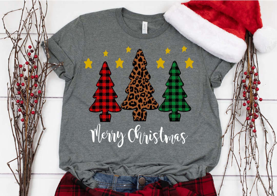 Buffalo Plaid Svg, Leopard Print Svg, Christmas Svg, Christmas T Shirt ...