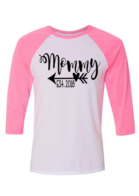 Mommy Est 2018 Mommy Est 2019 SVG DXF EPS Ai Png Jpeg | Etsy
