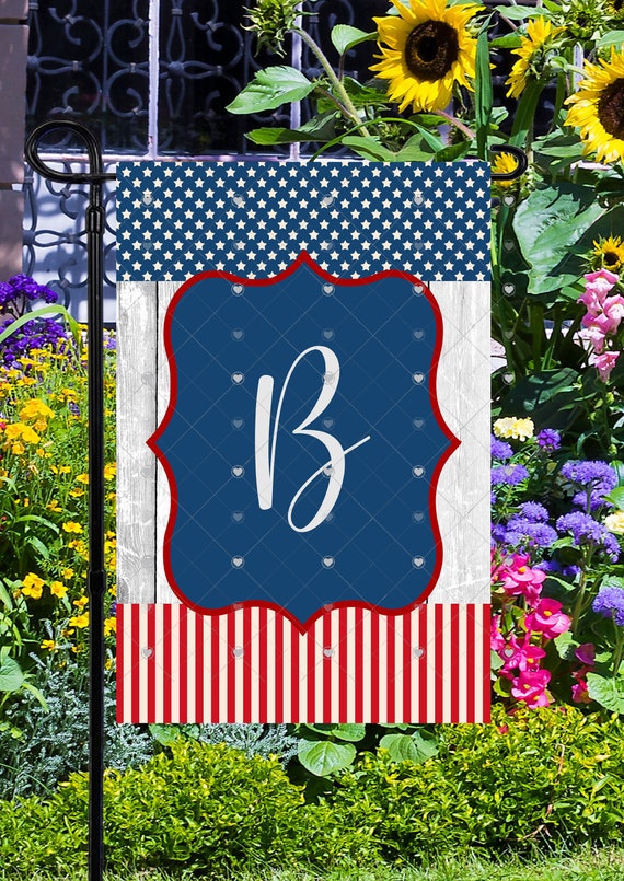 12 X 18 Garden Flag Design Patriotic Garden Flag - Etsy