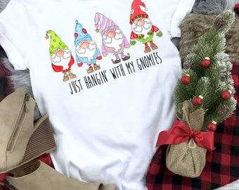 Christmas With My Gnomies Gnome Family PNG File (Download Now) - Etsy