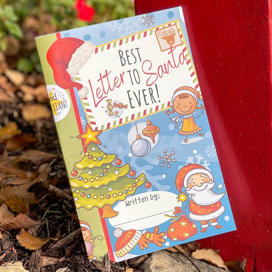 Best Letter to SANTA BOOK Ever From Your Kiddos With RETURN Reply From ...