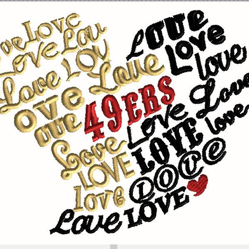 49ers Cross Stitch Pattern - Etsy