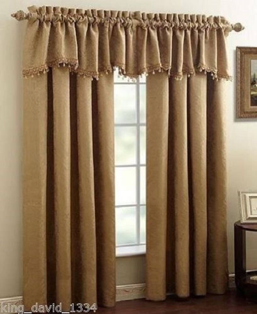 Croscill Window ROD Panel DRAPERY ENERGY Saving Blackout Autumn Fall ...