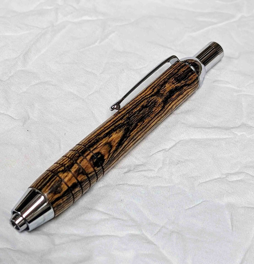Sketch Pencil - Unique Bacote Wood With Chrome Mechanicals, Cap ...