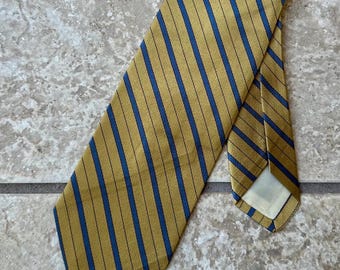 Vintage BROOKS BROTHERS Dark Blue Regimental Striped Silk Repp Tie | Ivy League Trad - Etsy