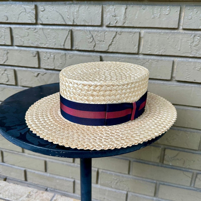 Boater Hat - Etsy