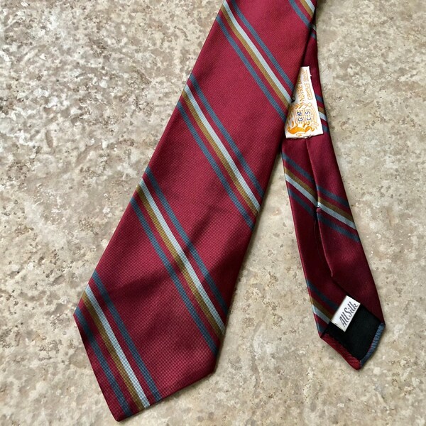Repp Stripe Tie - Etsy