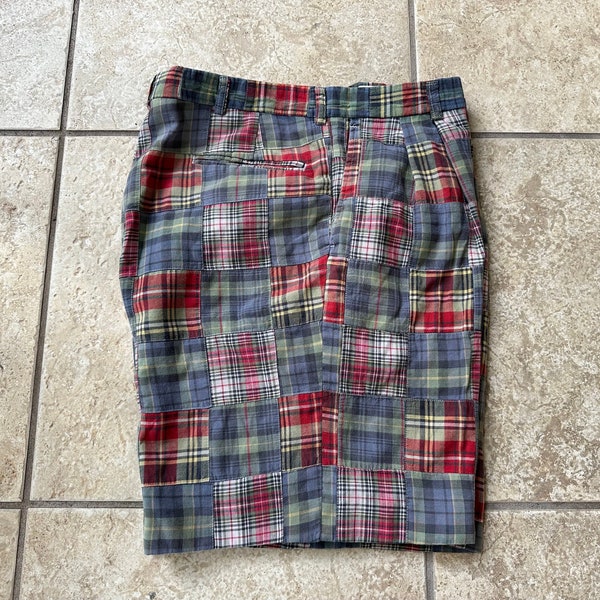 Madras Plaid Shorts - Etsy