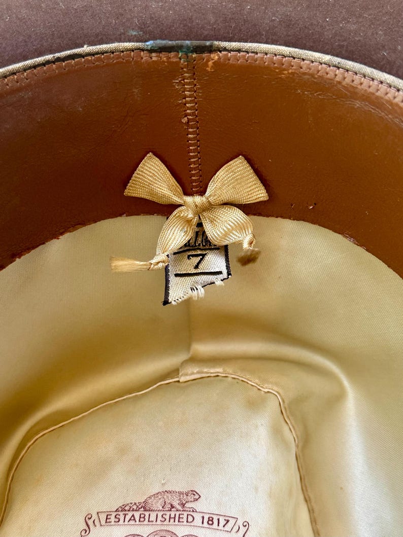 1950s Brown Felt Lord’s Hat | Size 7 | MALLORY Fifth Ave - Etsy