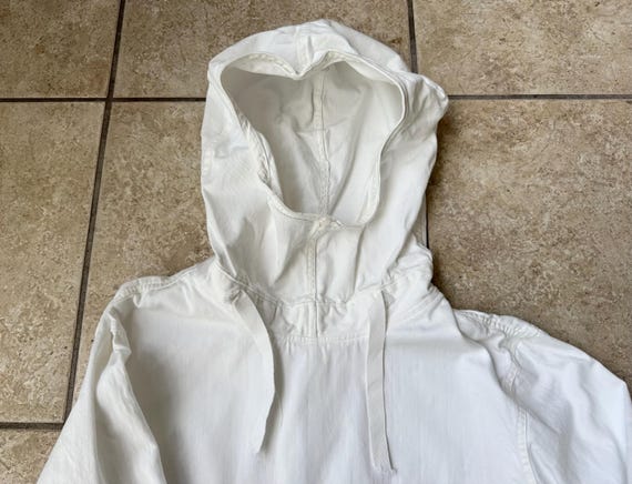1940s US NAVY White Gunner Smock | Large | World War … - Gem