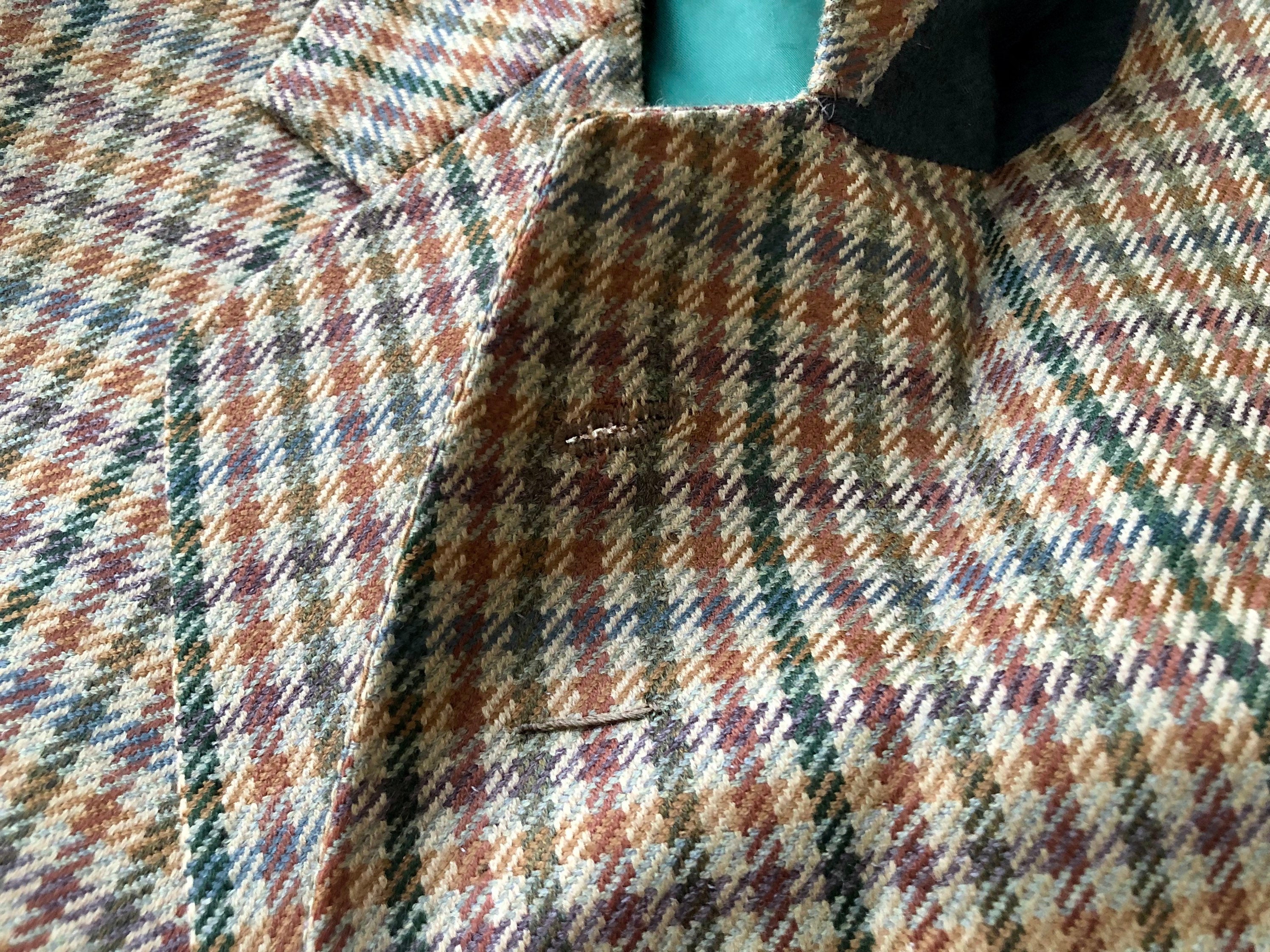 Vintage Tweed Wool Gun Club Check Sport Coat 39 40 Regular - Etsy