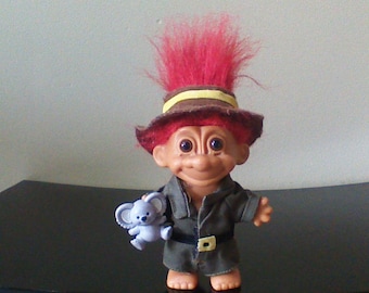 Red hair troll | Etsy