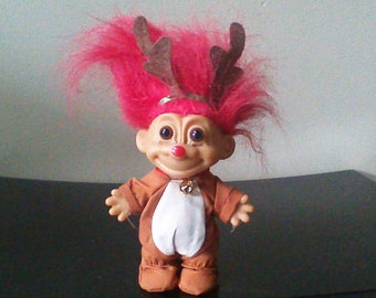 Red hair troll | Etsy