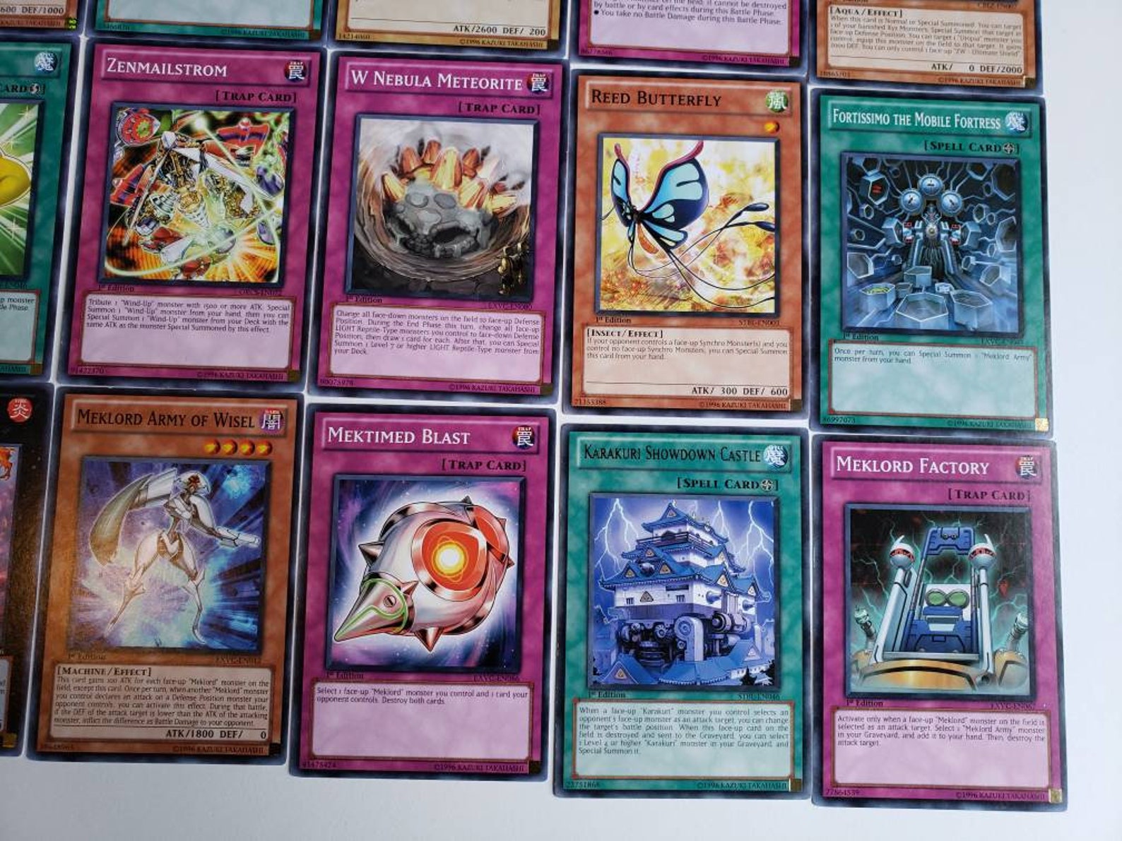 Vintage Lot of Yugioh Cards 1st Edition 1996 Yugioh Cards NM | Etsy