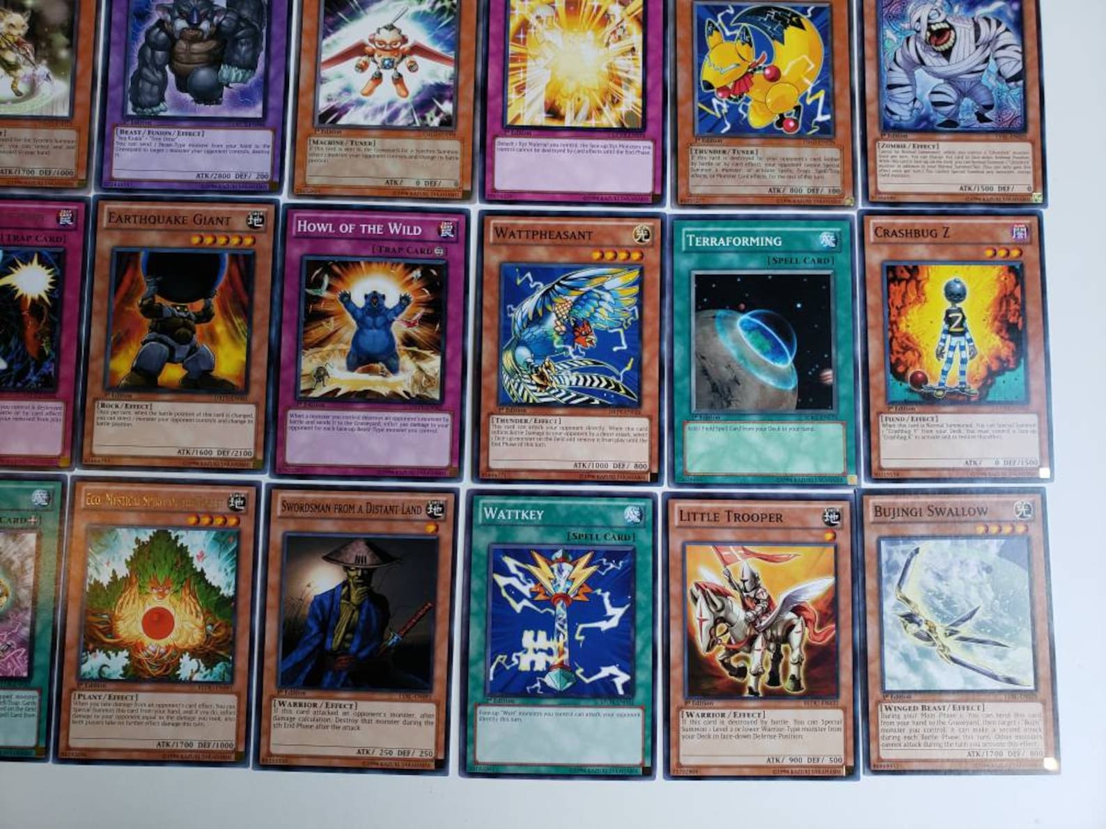 Vintage Lot of Yugioh Cards 1st Edition 1996 Yugioh Cards NM | Etsy