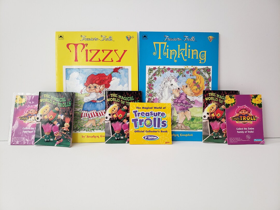 Vintage Troll Doll Books, Collector's Guide to Trolls, Troll Collector ...