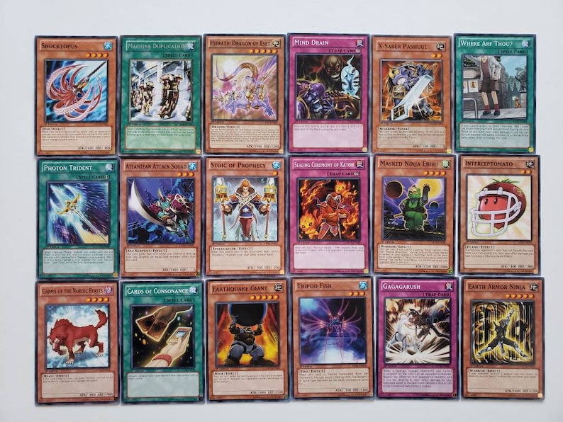 Vintage Lot of Yugioh Cards 1st Edition 1996 Yugioh Cards NM | Etsy