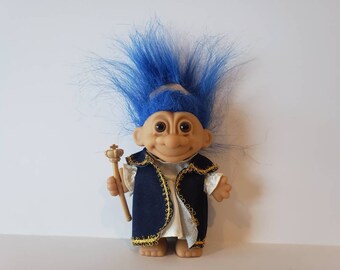 Blue Hair Troll | Etsy