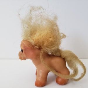 Vintage Dam Horse Troll Doll, 1964 Dam Made in Denmark, Orange Amber ...