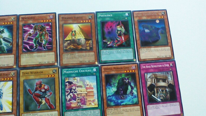 Vintage Lot of Yugioh Cards 1st Edition 1996 Yugioh Cards NM | Etsy