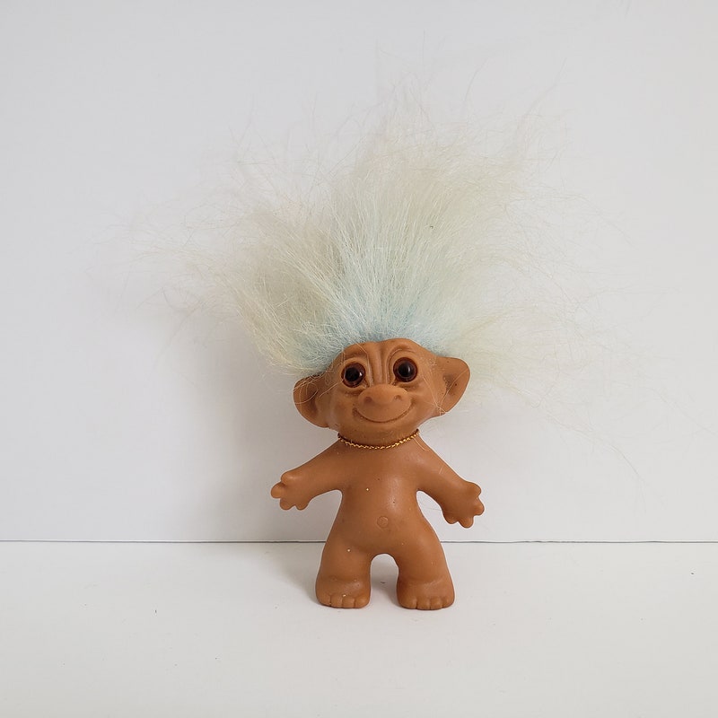 Blue Hair Troll Doll - Etsy