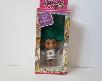 Vintage Girl Treasure Troll Doll, 'ace Novelty', Circa 1992 - Etsy