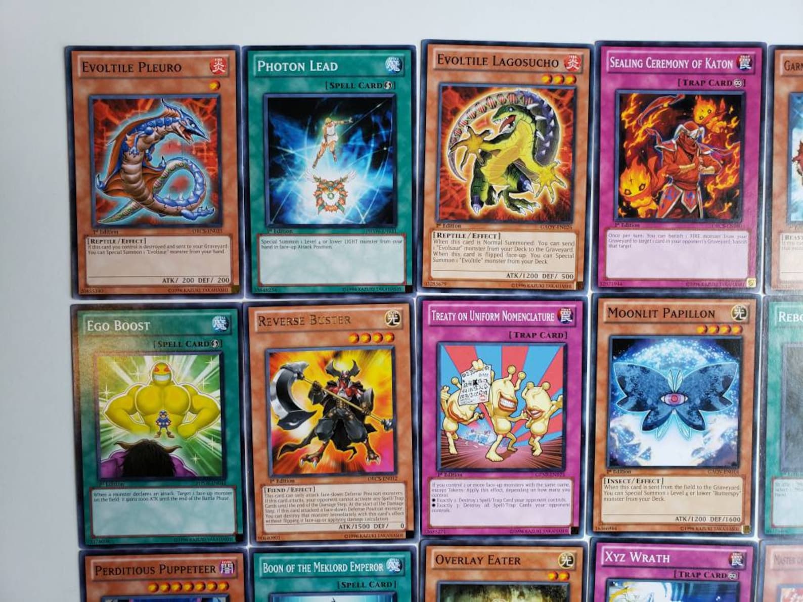 Vintage Lot of Yugioh Cards 1st Edition 1996 Yugioh Cards NM | Etsy