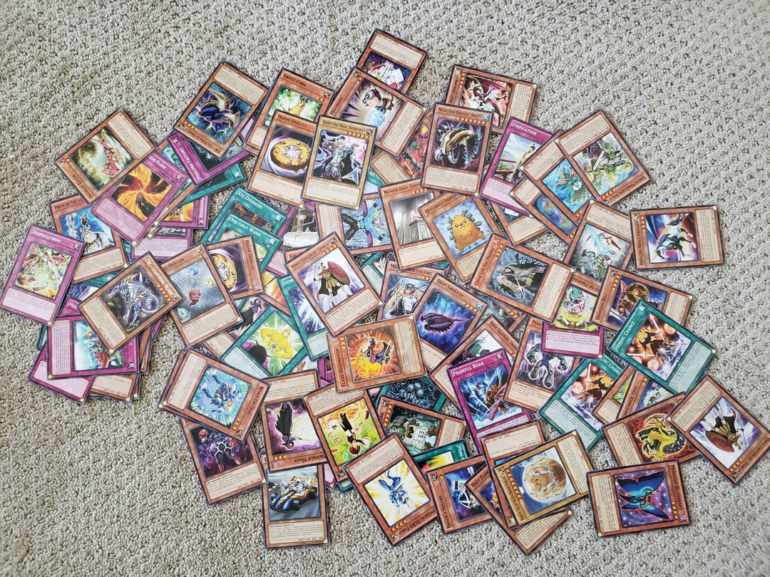 Vintage Lot of 100 Yugioh Cards 1st Edition 1996 Cards NM Near Mint ...